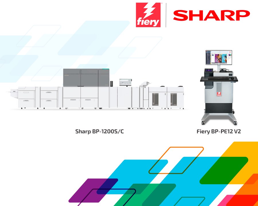 Top-of-the-Line Fiery DFE for Sharp BP-PE1200 Delivers Maximum ...