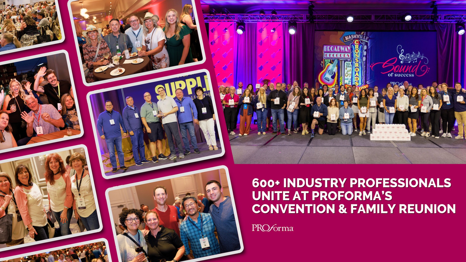Record-Breaking 600+ Industry Professionals Unite at 2025 Proforma ...