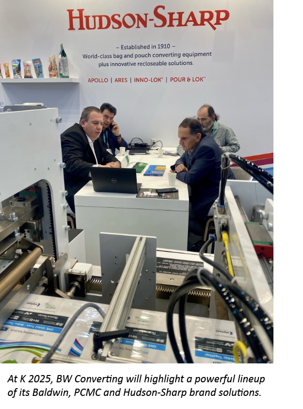 BW Converting to Showcase Hudson-Sharp Pouch Machinery and Baldwin Film ...