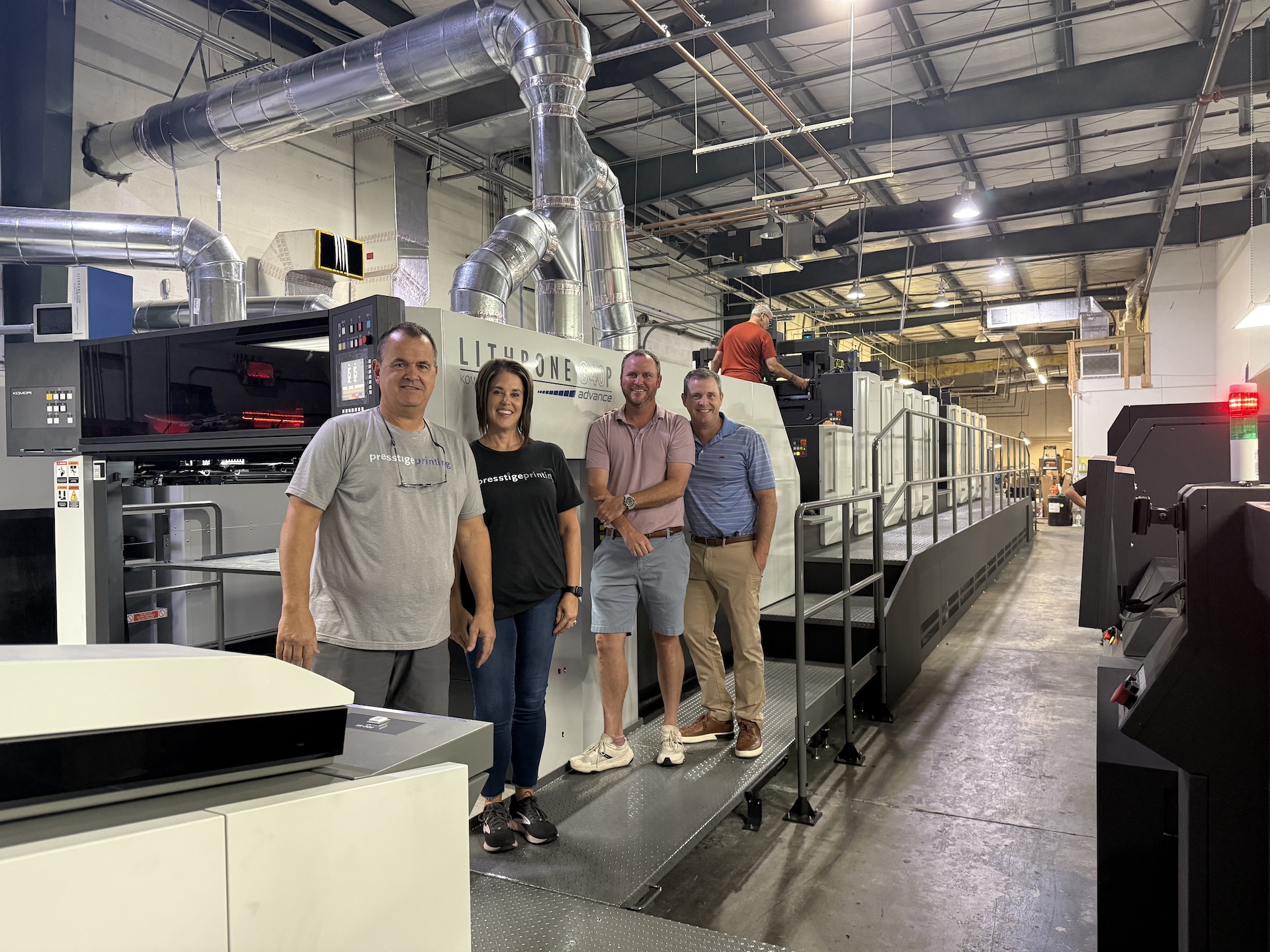 Presstige Printing Adds Komori Gl840p+C Advance Led-UV Press to Support ...
