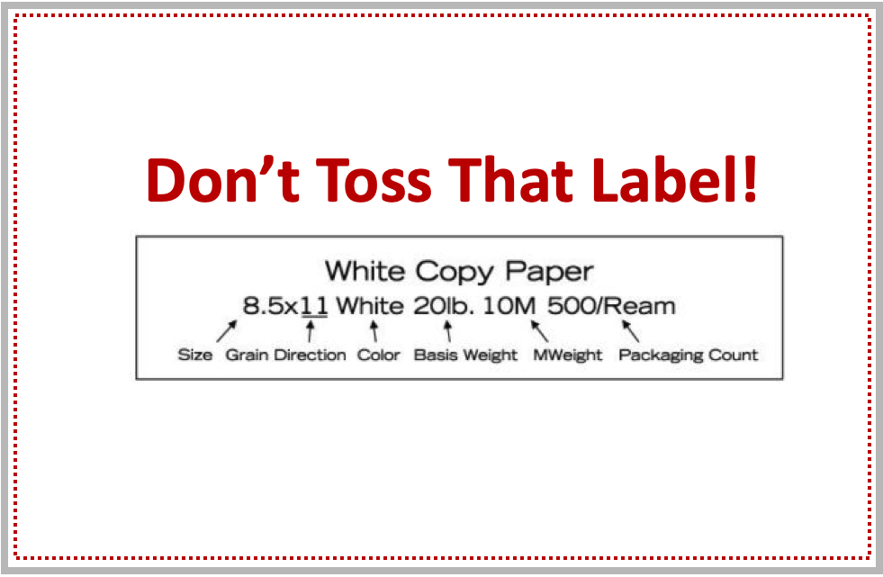 Understanding Ream Labels - WhatTheyThink